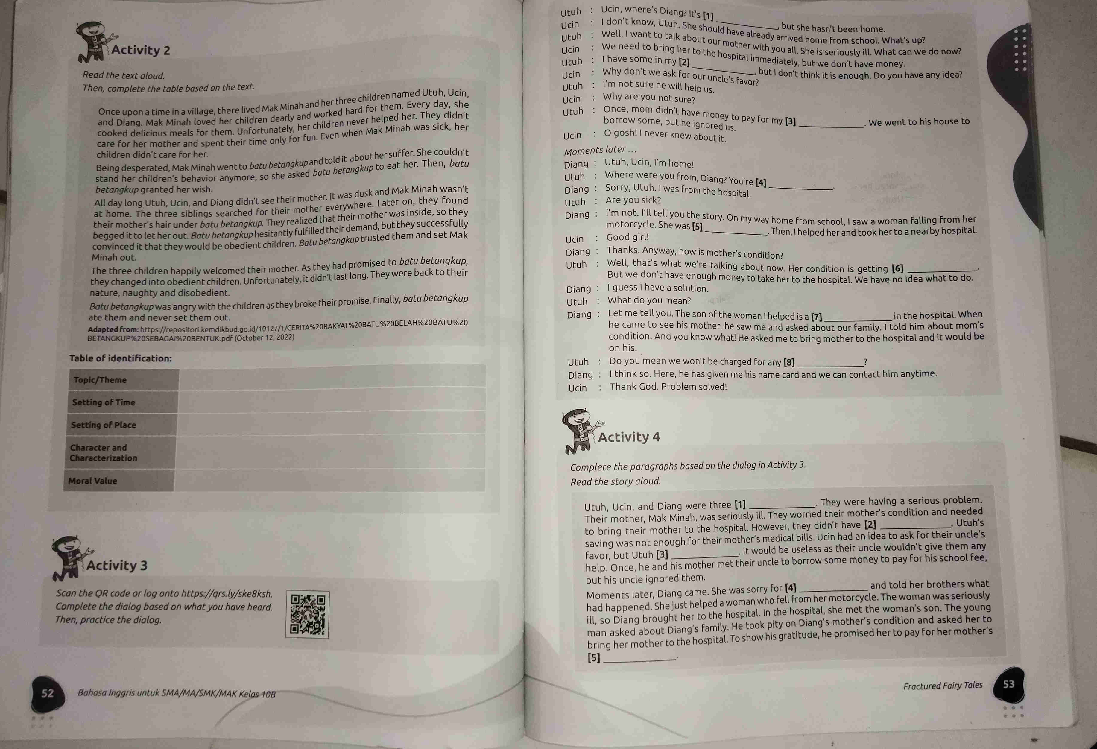 Activity 2 Read the text aloud. Then, | StudyX