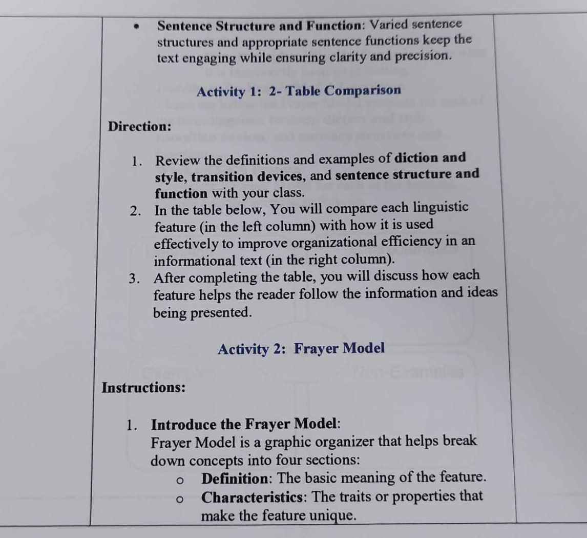 Sentence Structure and Function: Varied | StudyX