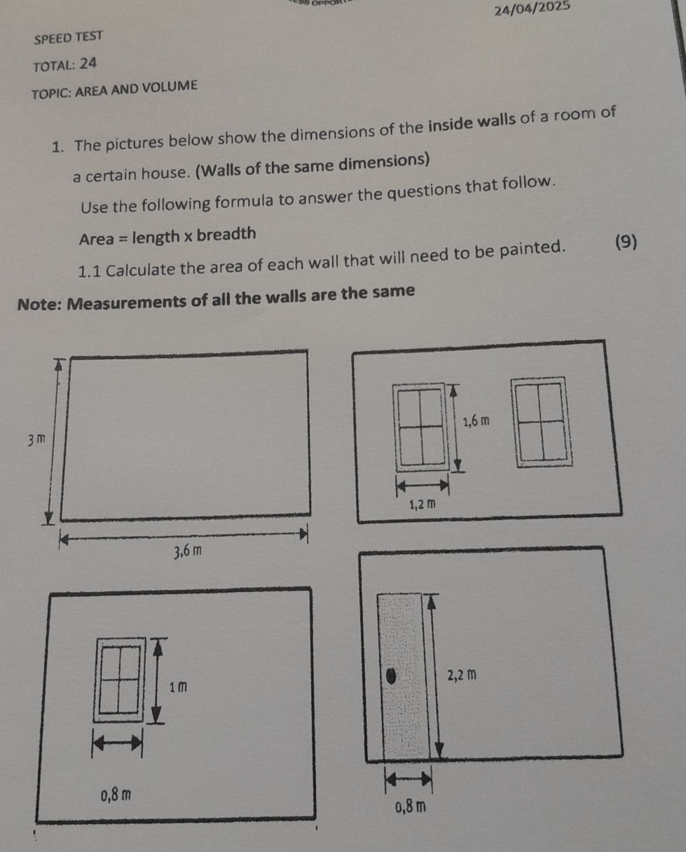 The pictures below show the dimensions of | StudyX