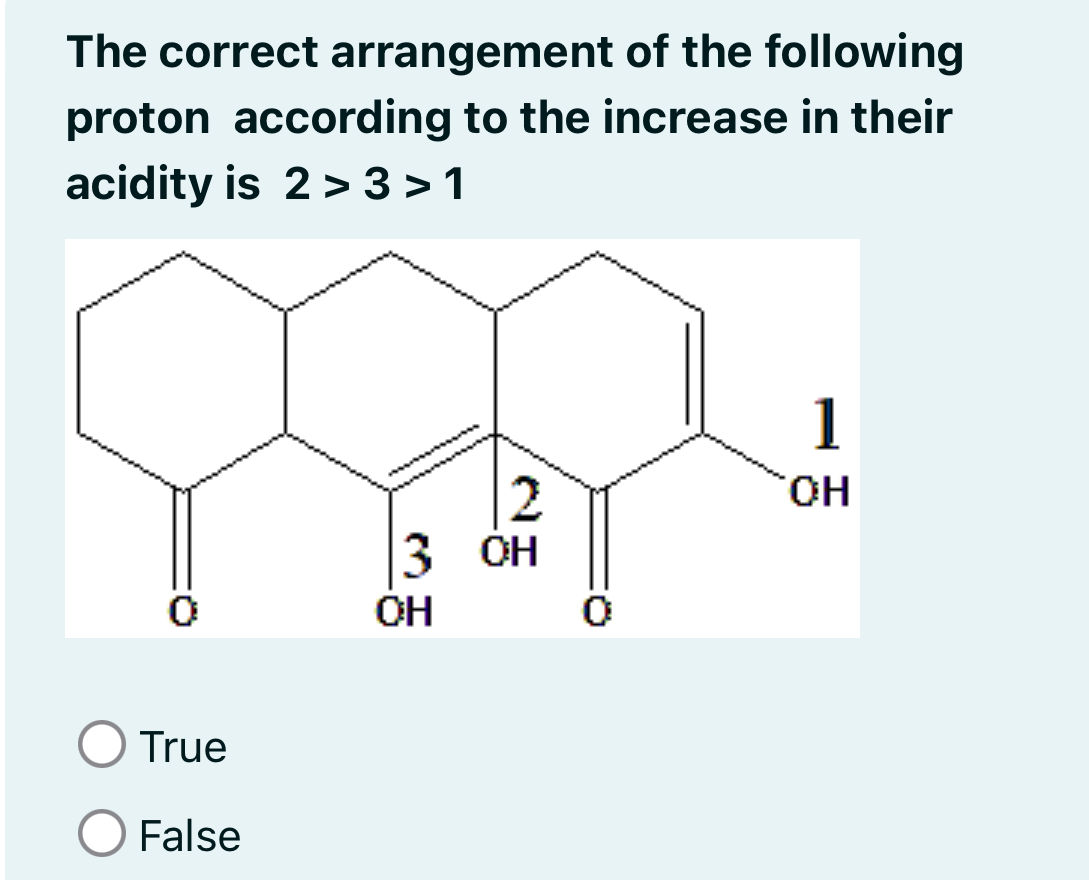 The correct arrangement of the following | StudyX