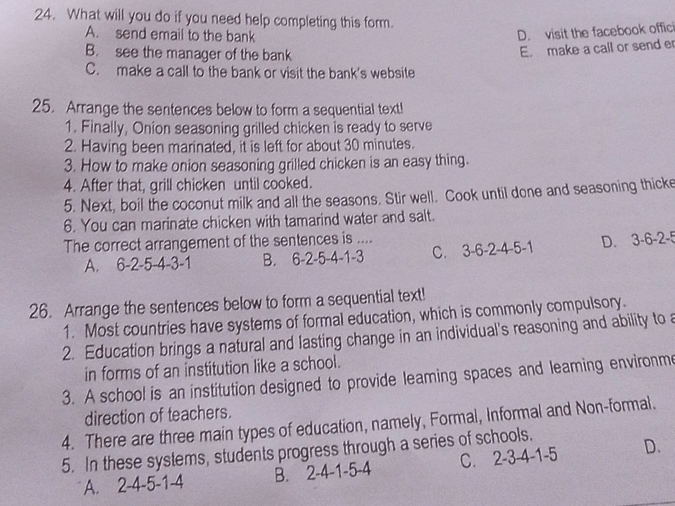 24. What will you do if you need help | StudyX