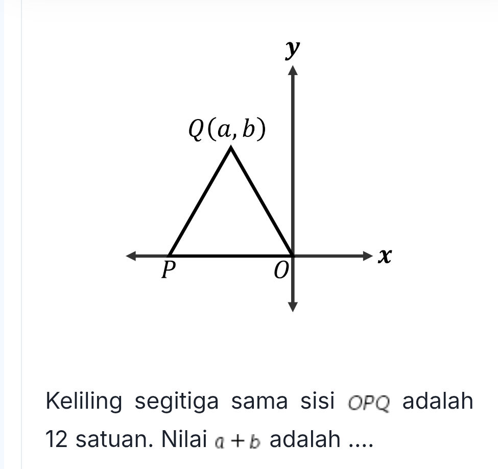 The perimeter of the equilateral triangle | StudyX