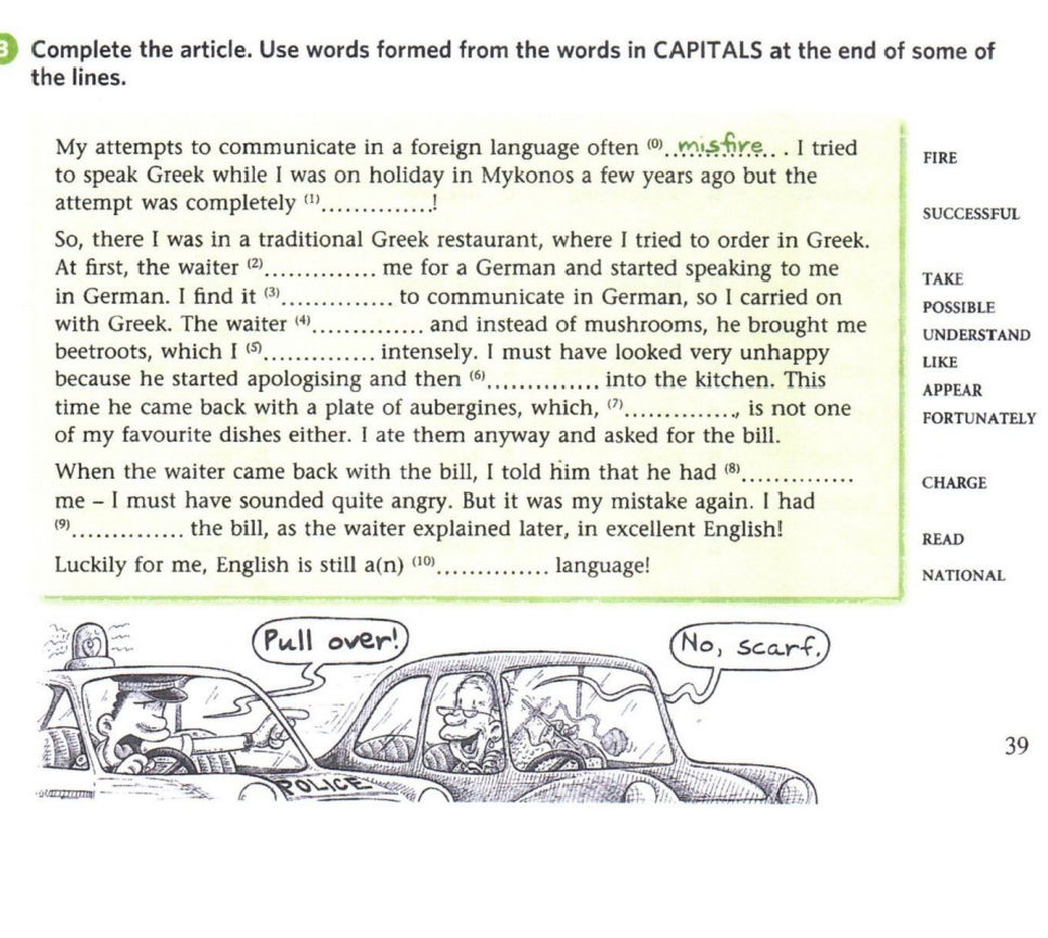 3 Complete the article. Use words formed | StudyX
