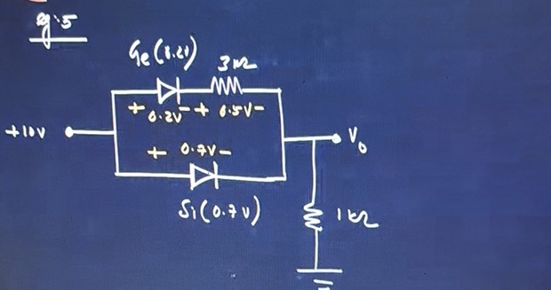 The image shows a circuit diagram with a | StudyX