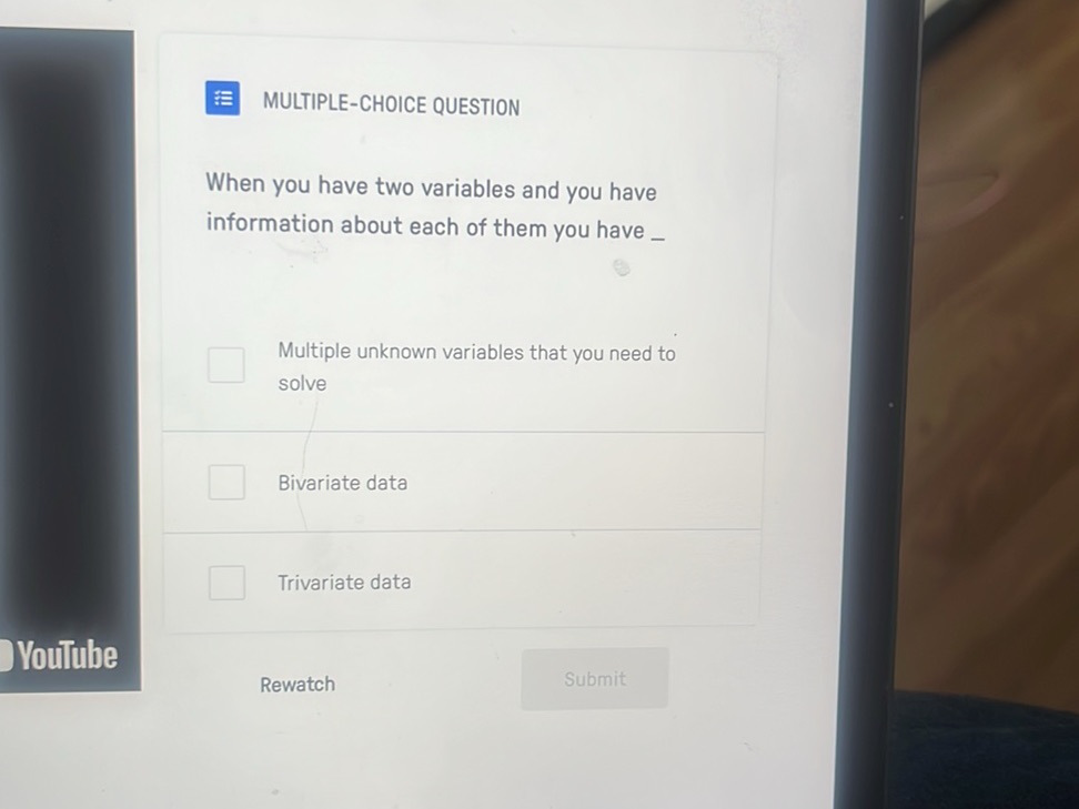 When you have two variables and you have | StudyX