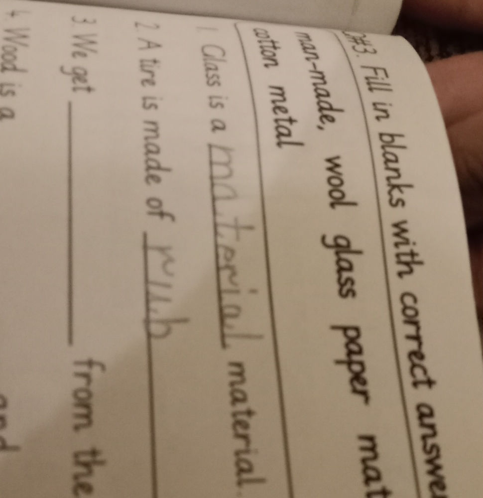 #3. Fill in blanks with correct answer | StudyX