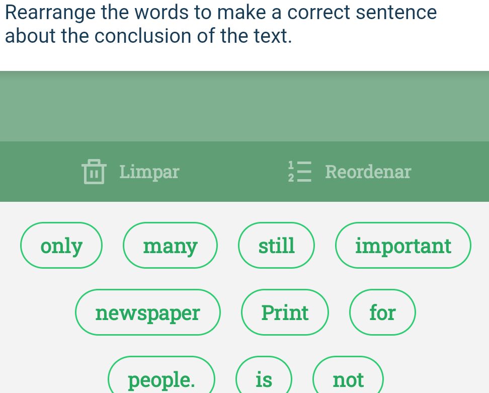 Rearrange the words to make a correct | StudyX
