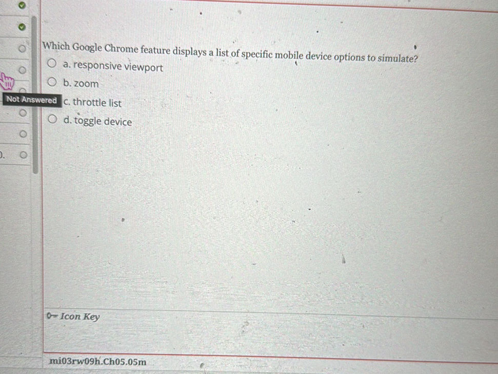 Which Google Chrome feature displays a list | StudyX
