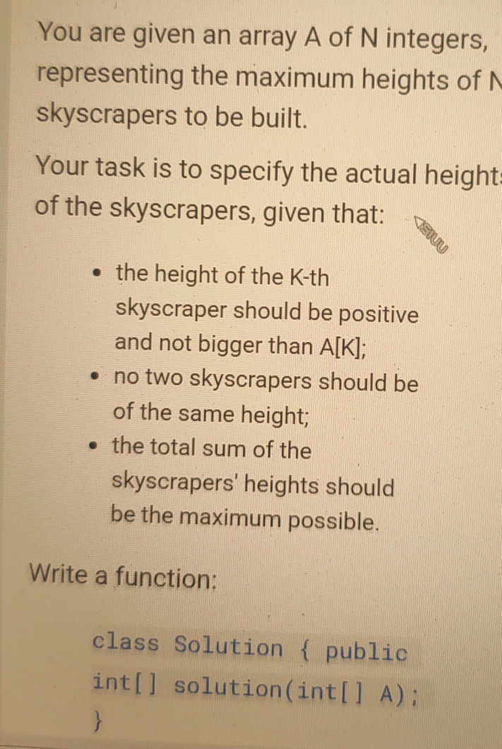You are given an array A of N integers, | StudyX