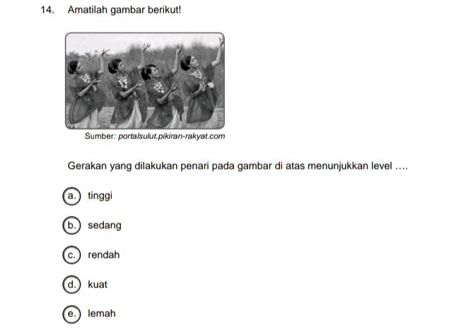14. Amatilah gambar berikut! Gerakan yang | StudyX