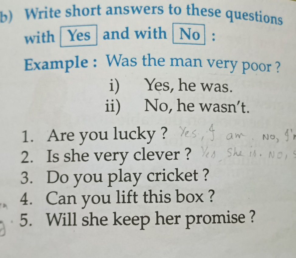 Write short answers to these questions with | StudyX