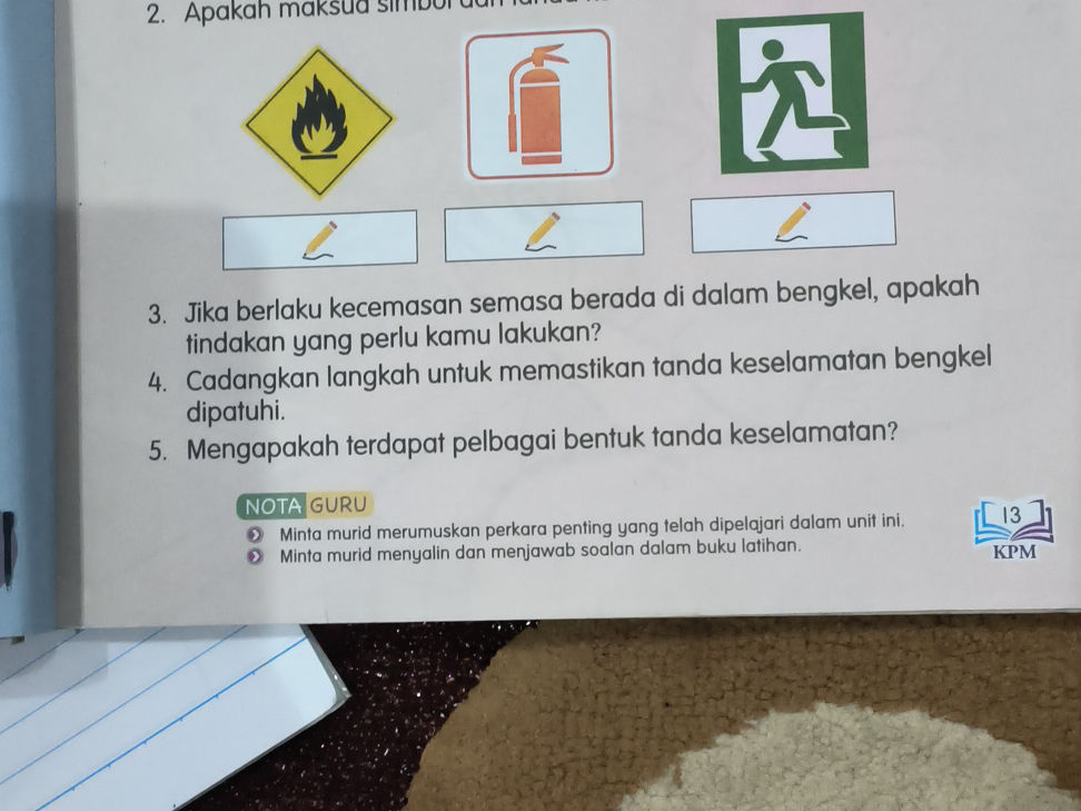 2. Apakah maksud 3. Jika berlaku kecemasan | StudyX