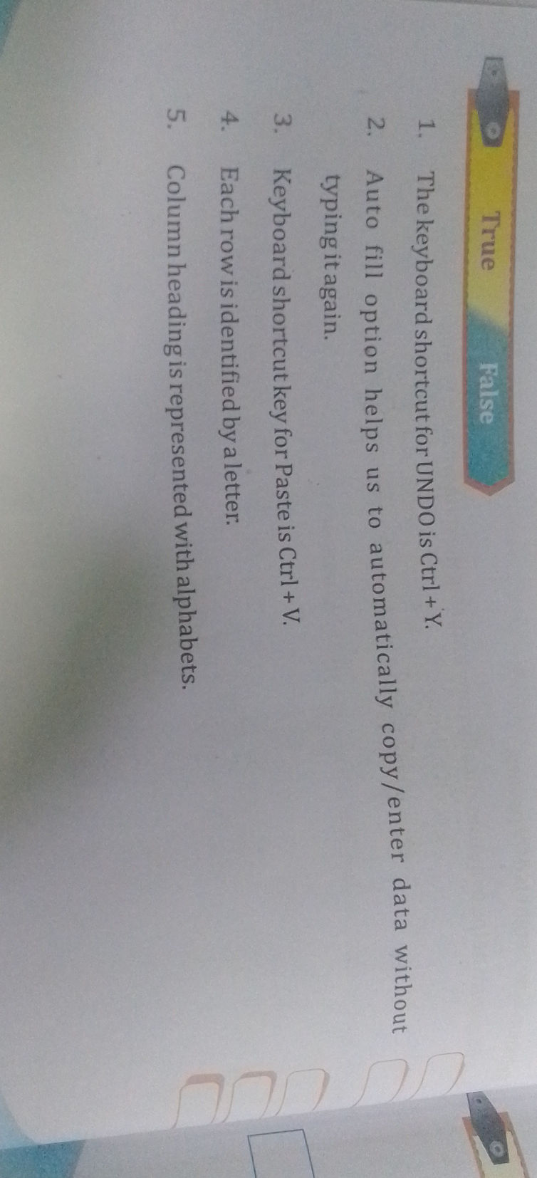 1. The keyboard shortcut for UNDO is Ctrl + | StudyX