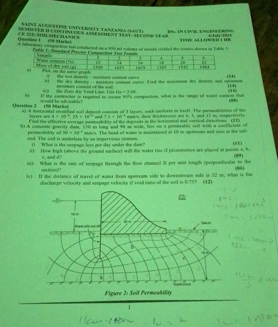 Question 1 (50 Marks) A laboratory | StudyX