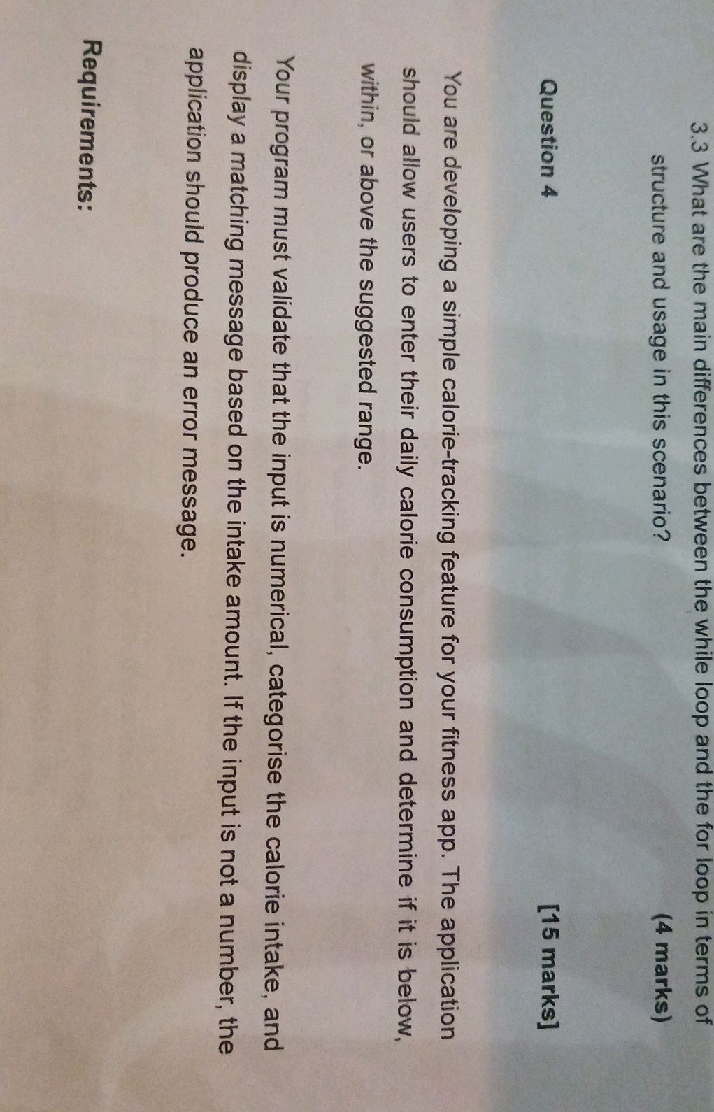 3.3 What are the main differences between | StudyX