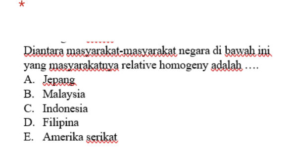 Diantara masyarakat-masyarakat negara di | StudyX
