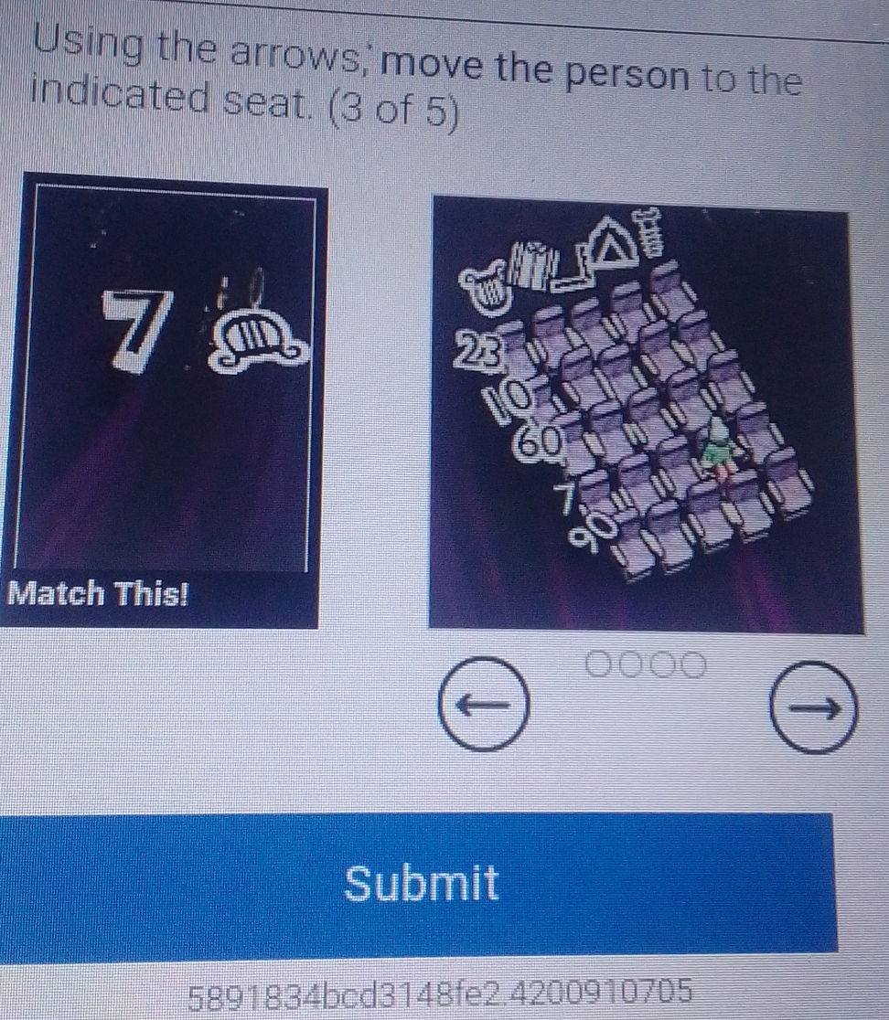 Using the arrows, move the person to the | StudyX