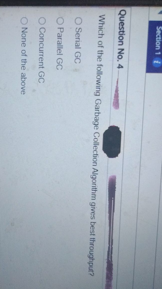 Question No. 4. Which of the following | StudyX