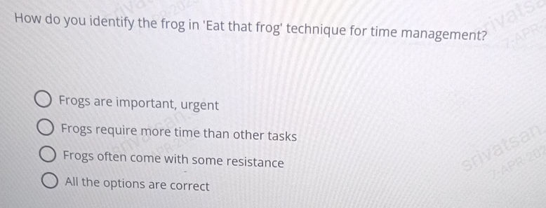How do you identify the frog in 'Eat that | StudyX