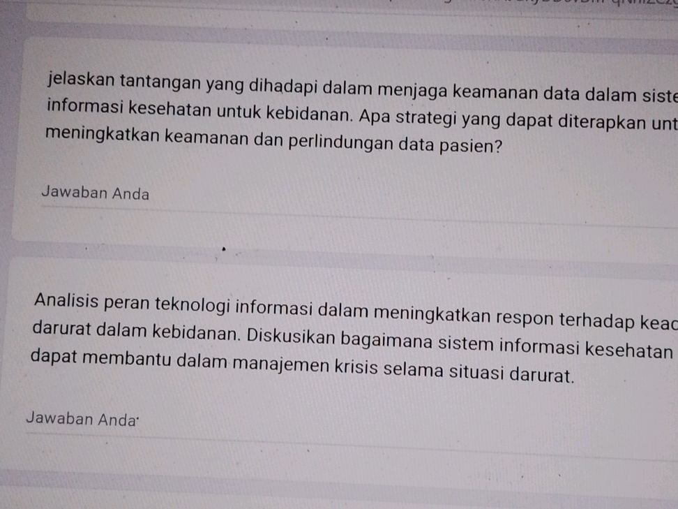 jelaskan tantangan yang dihadapi dalam | StudyX