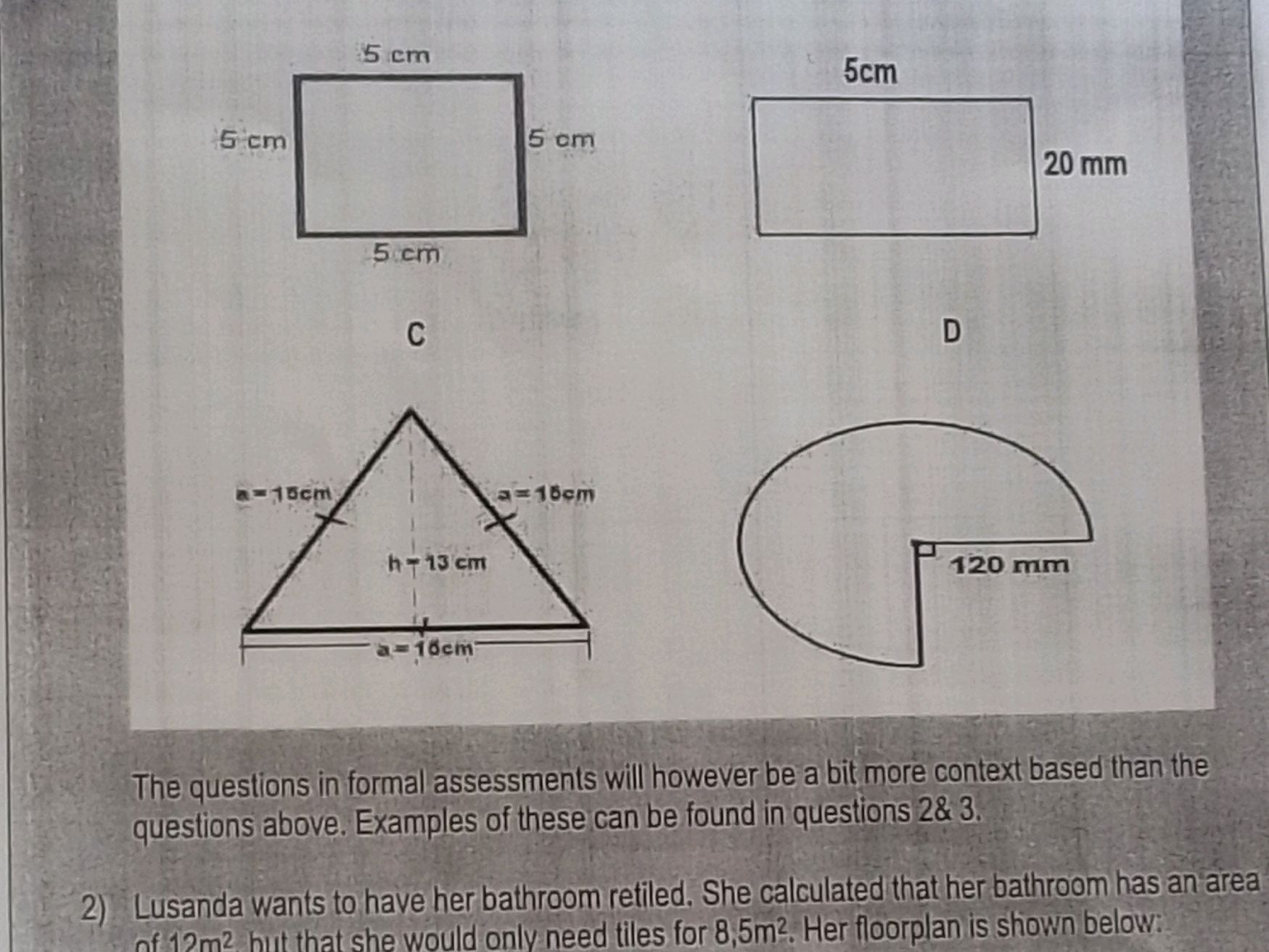 The image contains several geometric shapes | StudyX