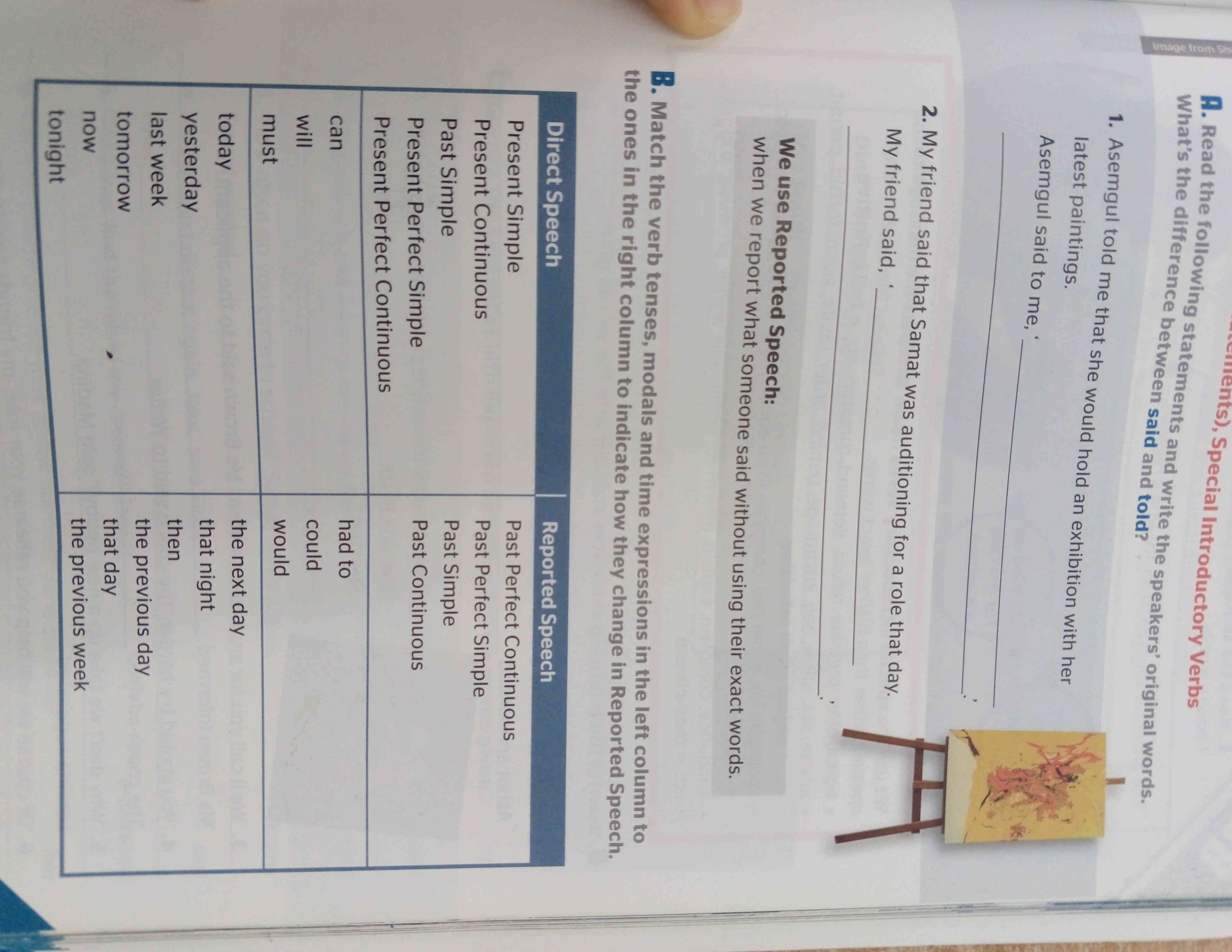 A. Read the following statements and write | StudyX