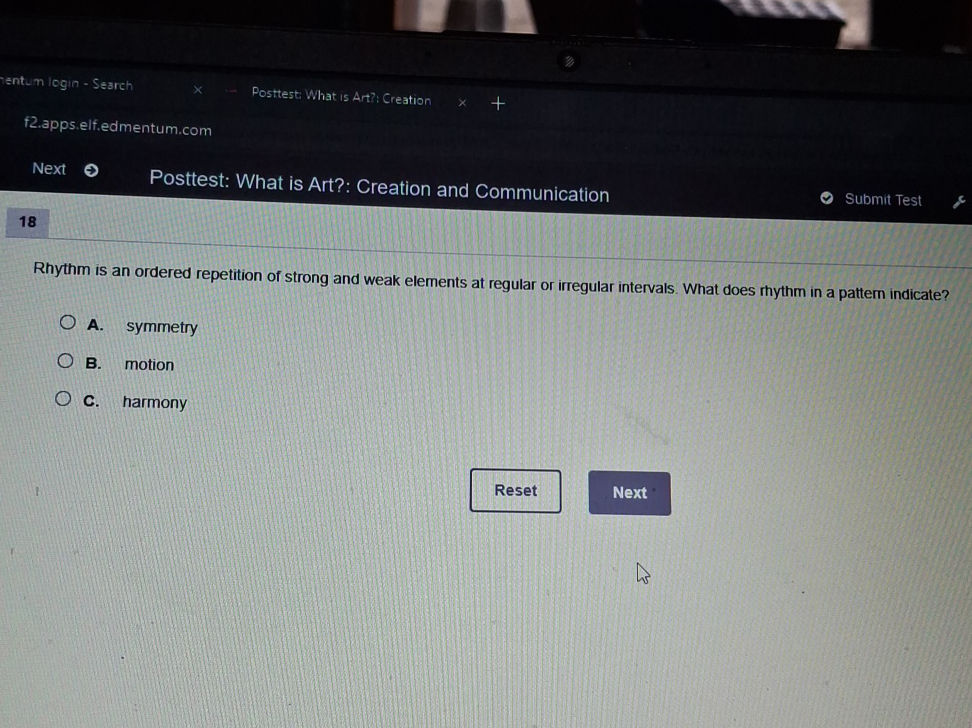 Rhythm is an ordered repetition of strong | StudyX