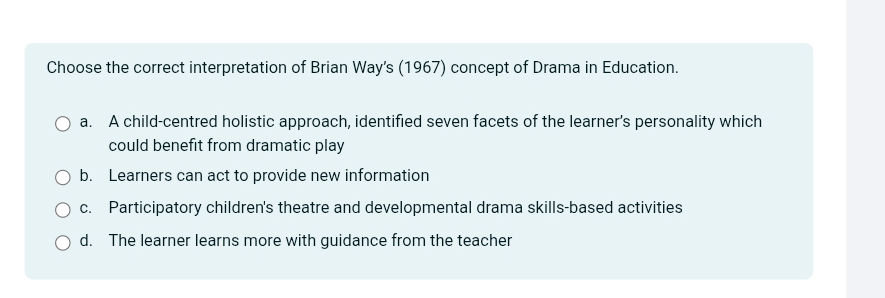 Choose the correct interpretation of Brian | StudyX