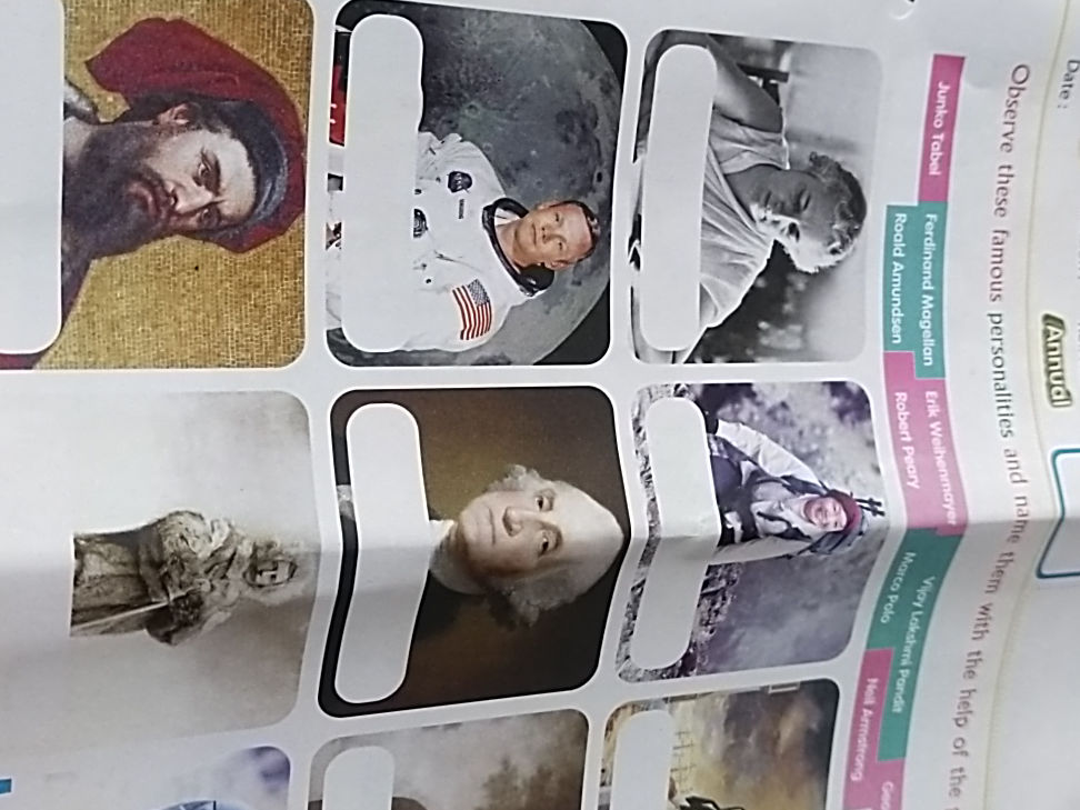 Observe these famous personalities and name | StudyX