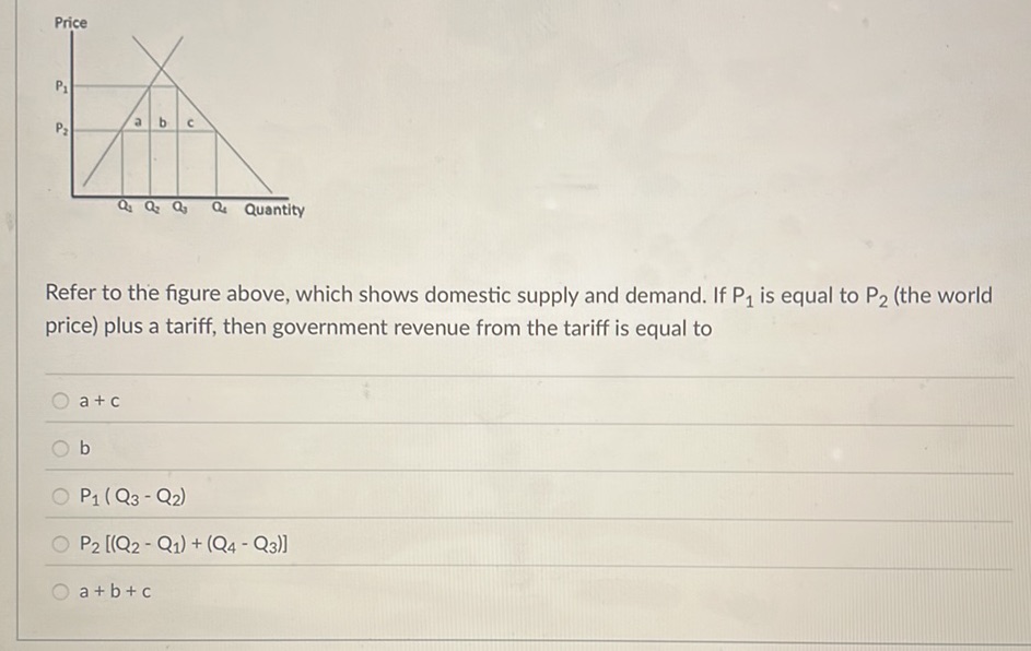 Refer to the figure above, which shows | StudyX