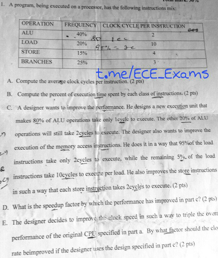 1. A program, being executed on a processor, | StudyX