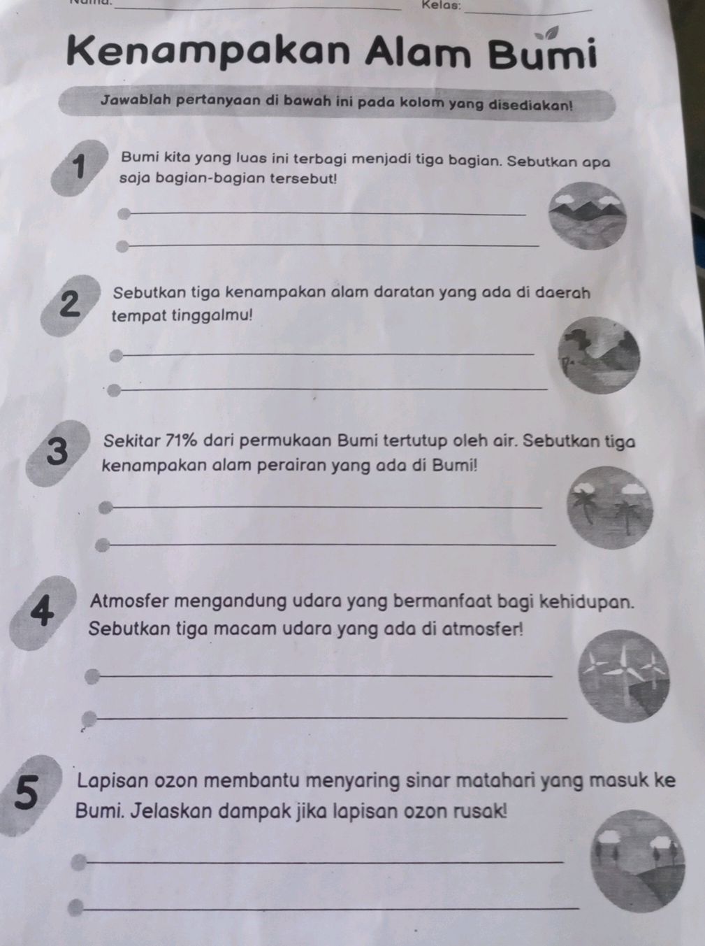 1. Bumi kita yang luas ini terbagi menjadi | StudyX