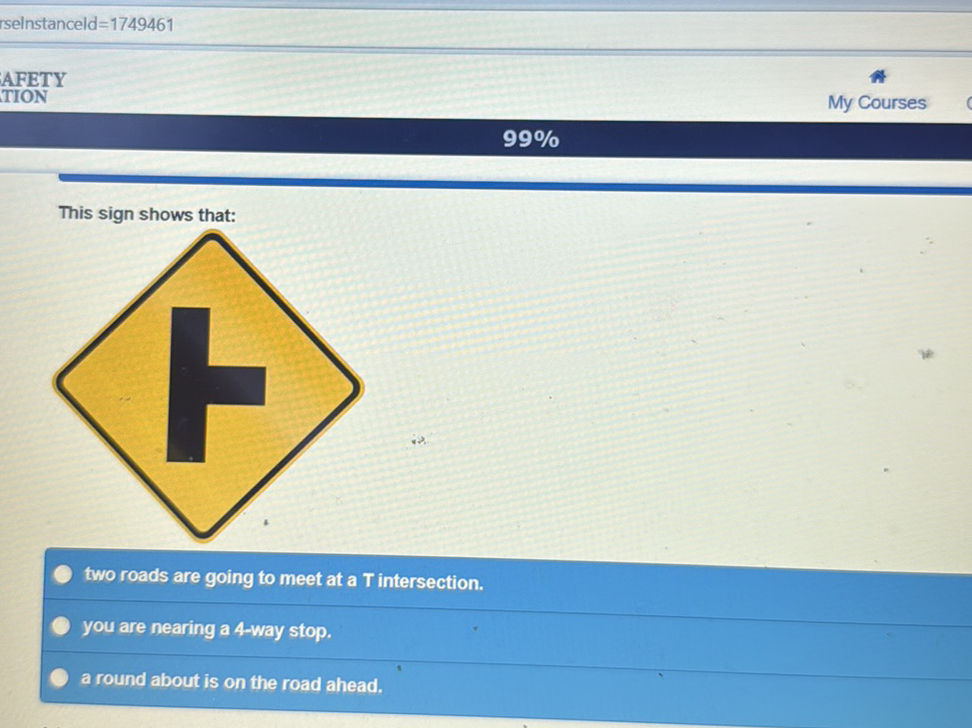 rselnstanceld=1749461 AFETY TION My Courses | StudyX