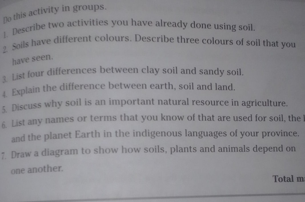 1. Describe two activities you have already | StudyX