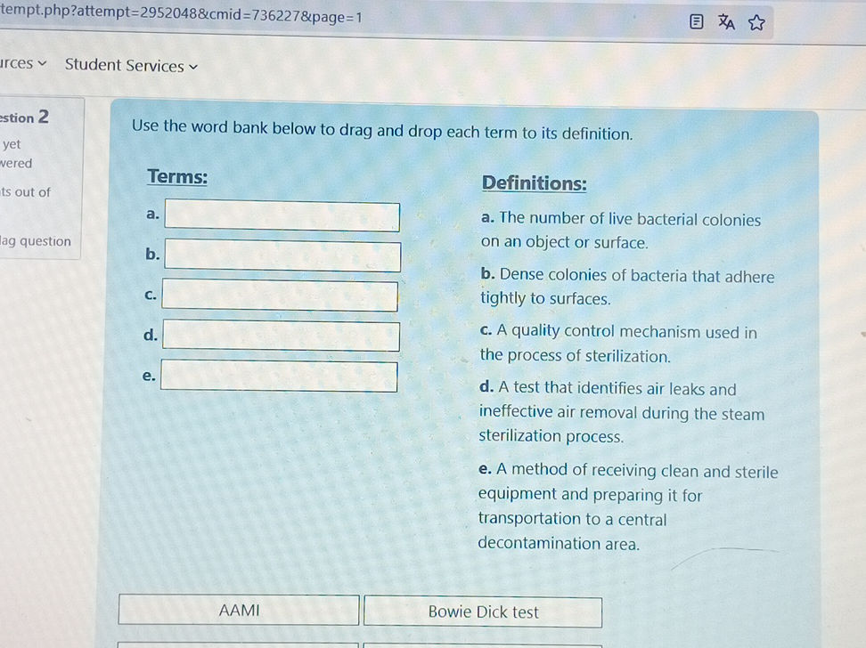 Use the word bank below to drag and drop | StudyX