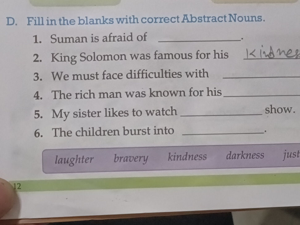 D. Fill in the blanks with correct Abstract | StudyX
