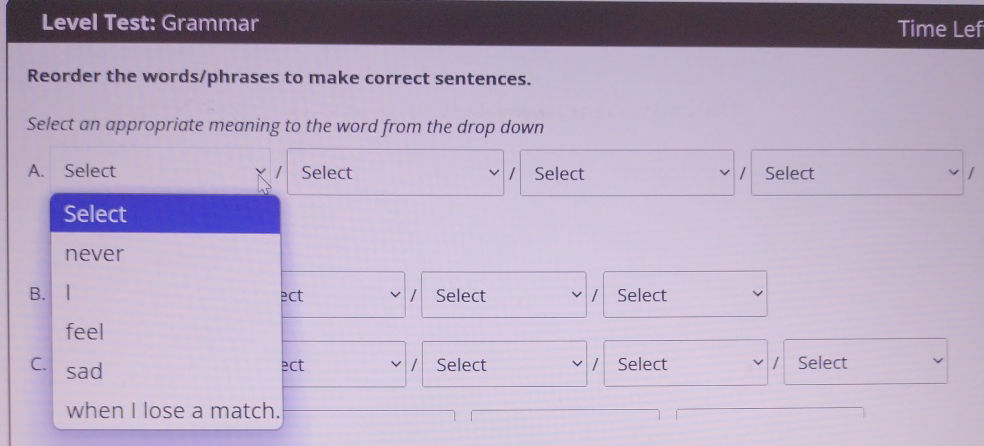 Reorder the words/phrases to make correct | StudyX