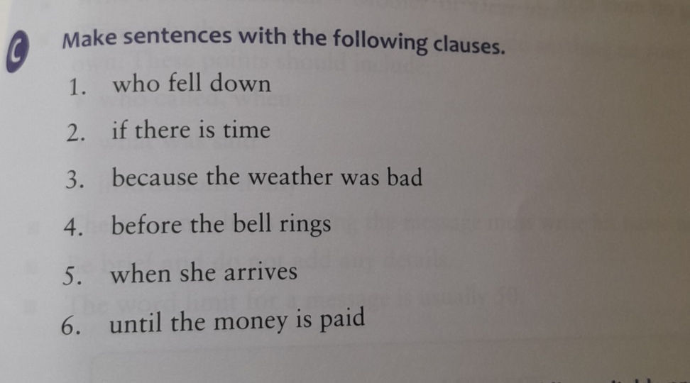 Make sentences with the following clauses. | StudyX