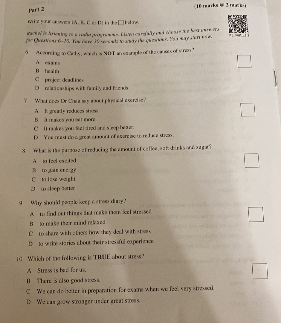 6. According to Cathy, which is NOT an | StudyX