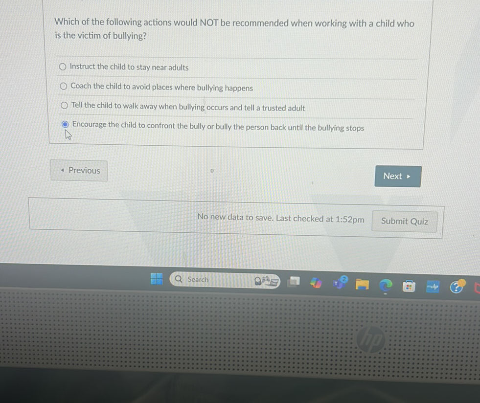 Which of the following actions would NOT be | StudyX