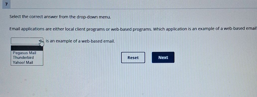 Select the correct answer from the drop-down | StudyX