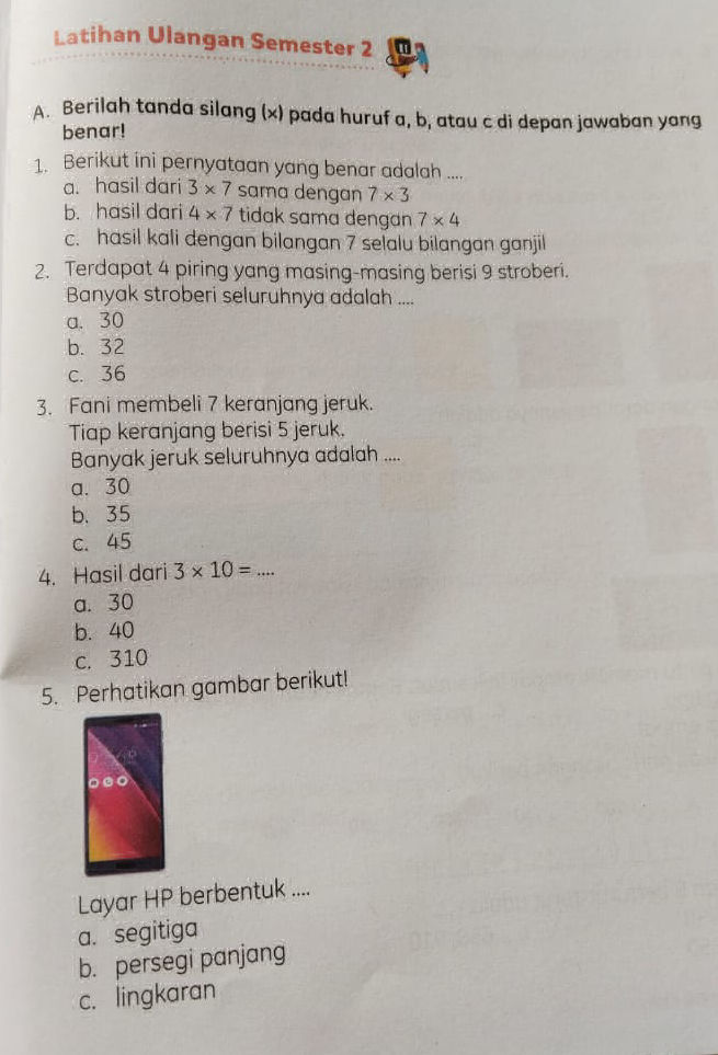 1. Berikut ini pernyataan yang benar adalah | StudyX