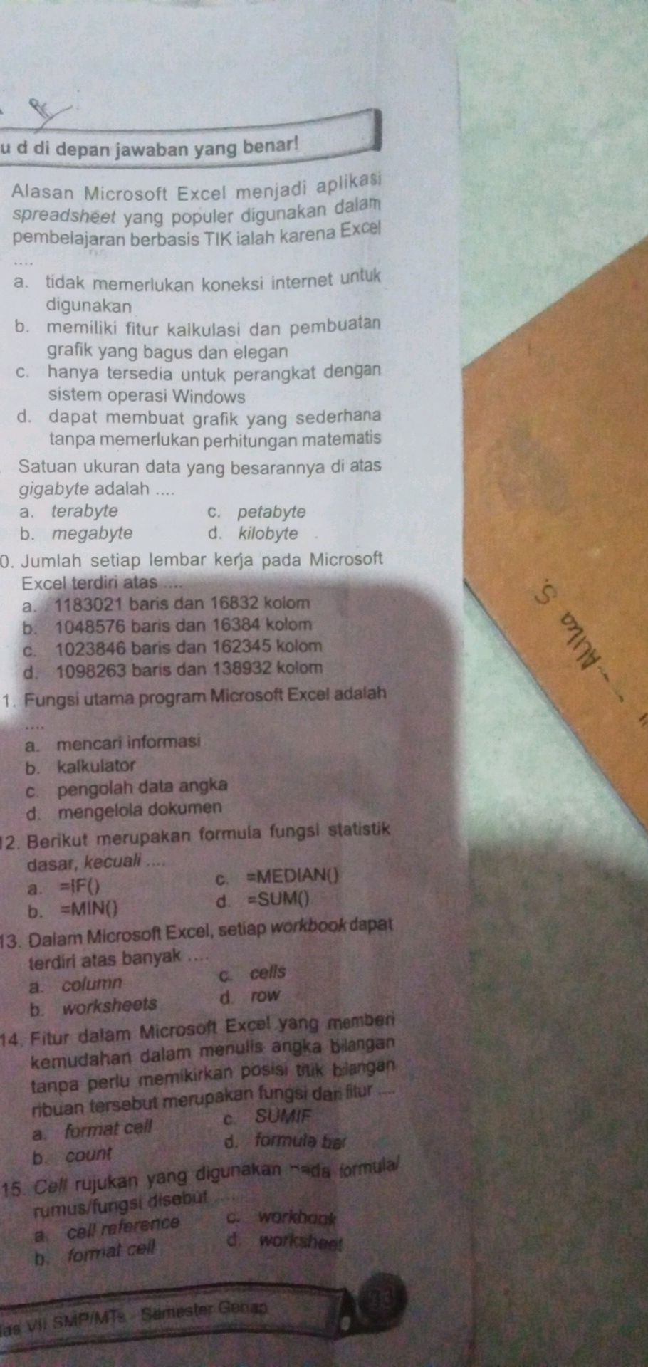 Alasan Microsoft Excel menjadi aplikasi | StudyX