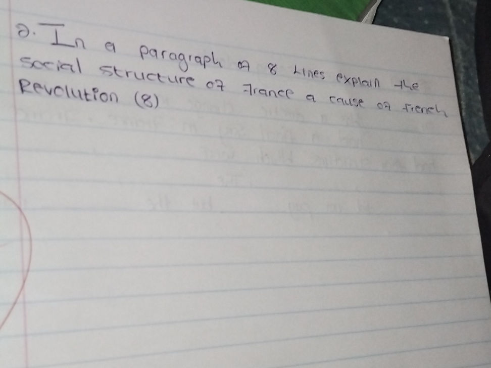 a. In a paragraph of 8 lines explain the | StudyX