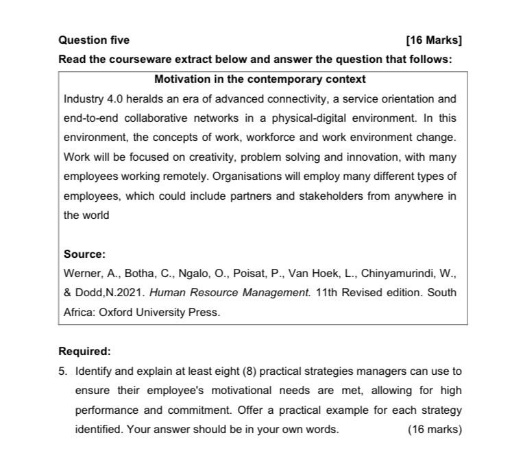 Read the courseware extract below and answer | StudyX