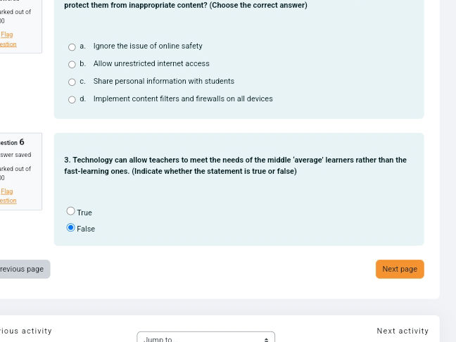 protect them from inappropriate content? | StudyX