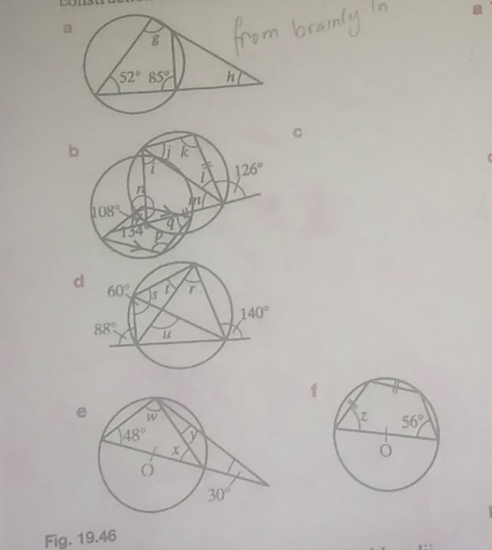 The image contains several geometric | StudyX