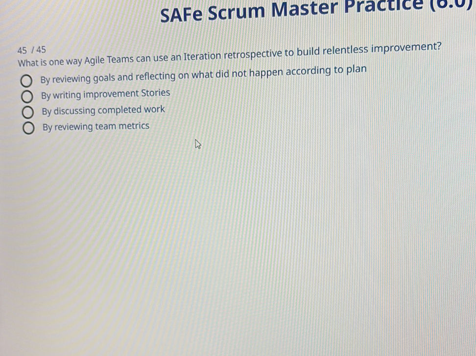 What is one way Agile Teams can use an | StudyX