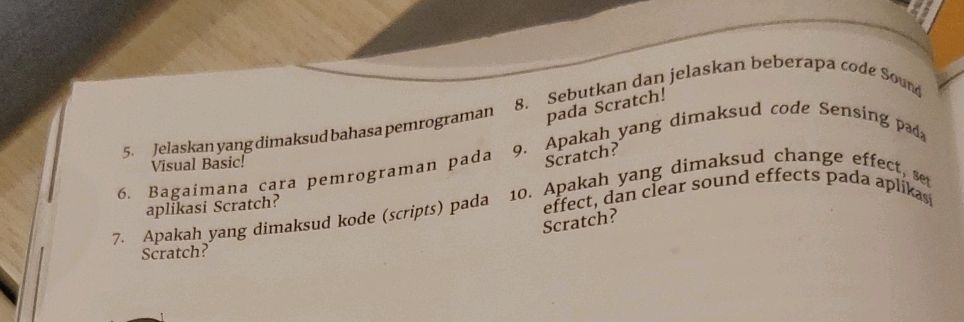 5. Jelaskan yang dimaksud bahasa pemrograman | StudyX
