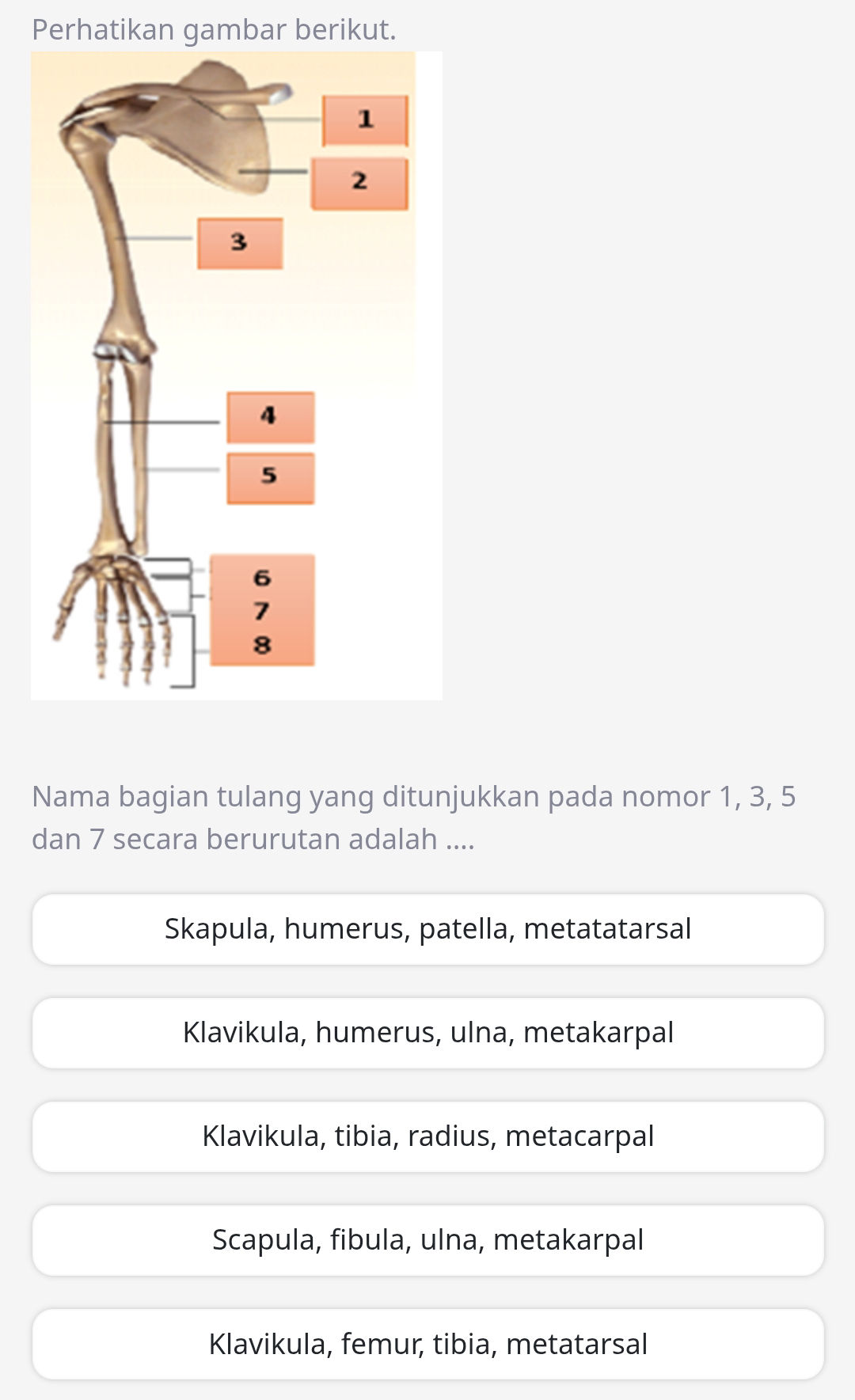 Perhatikan gambar berikut. Nama bagian | StudyX